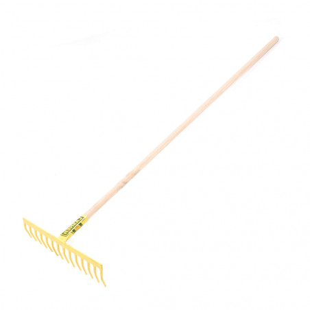Rake – Deluxe Garden (14 Tooth Heavy Duty, Wooden Shaft)