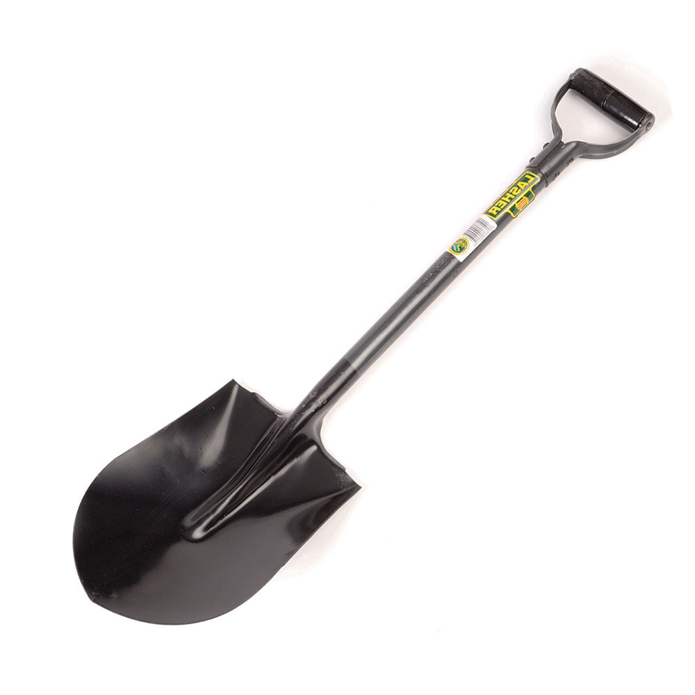 Shovel – Round Nose Open Socket (Steel Shaft, Metal Hilt MB2)